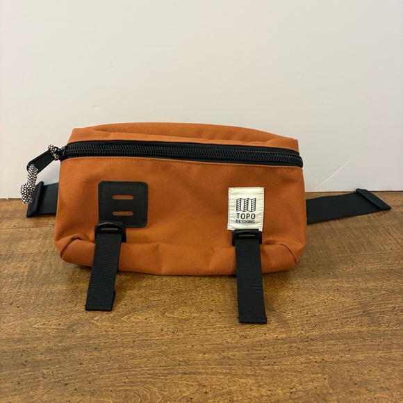Topo Designs | Bags | Topo Designs Fanny Pack Hip Pack Orange Black ...